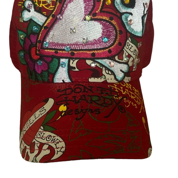 Ed Hardy | Accessories | Vintage Ed Hardy Love Kills Slowly Baseball ...